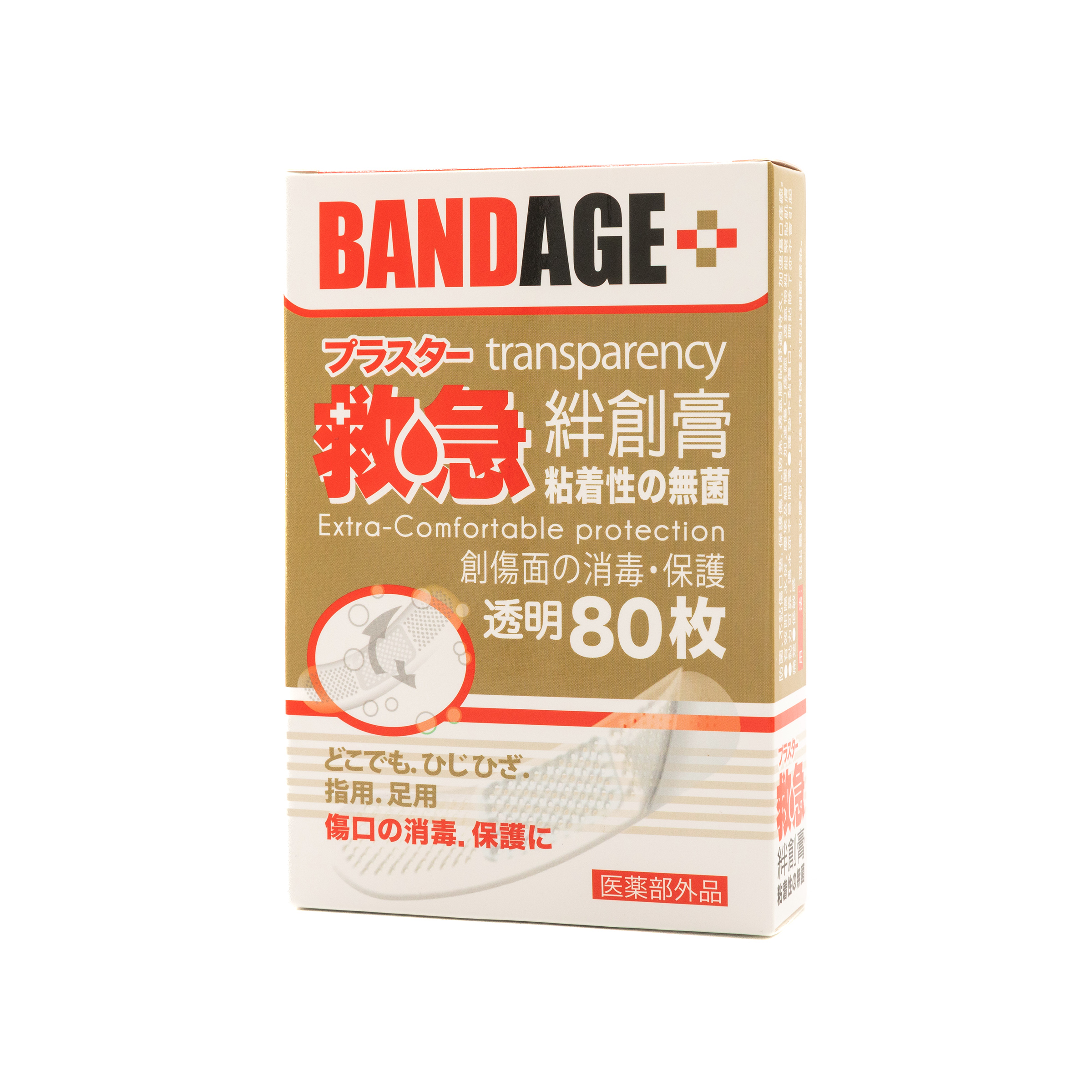 Bandage Adhesive Transparent Plaster 80’s – 五豐藥業有限公司