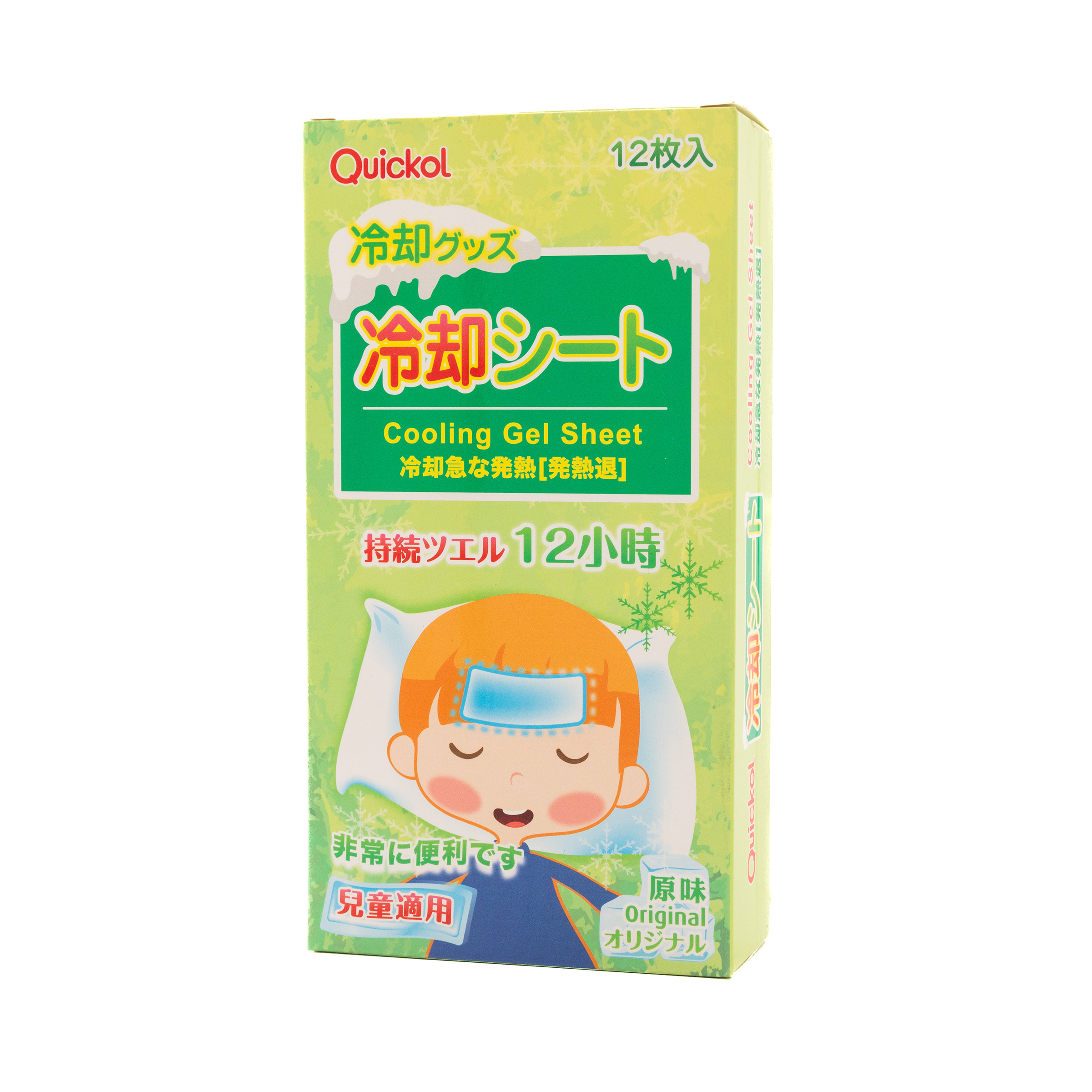 Quickol Cooling Gel Sheet (Orginial) 12’s – 五豐藥業有限公司