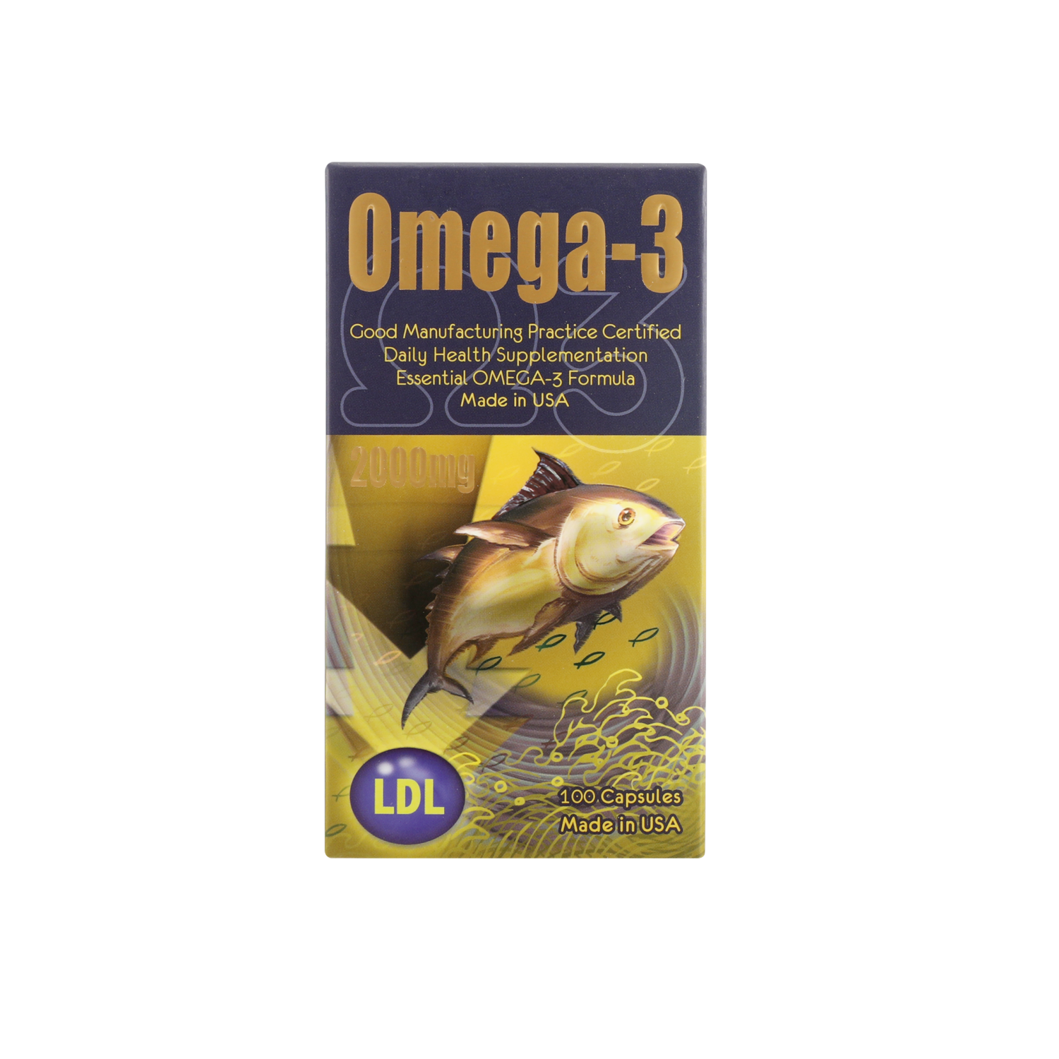 Omega-3 2000mg Capsule 100’s – 五豐藥業有限公司